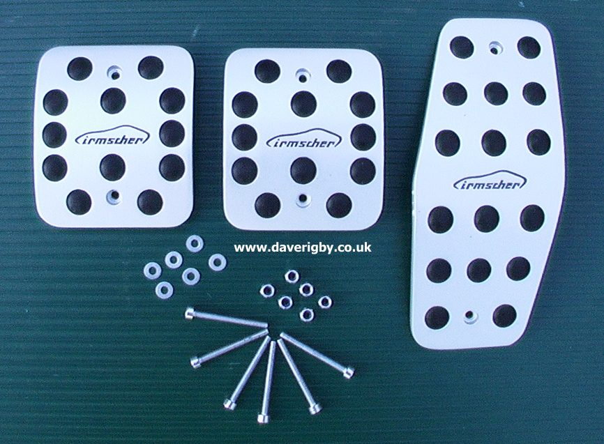 Vectra Irmscher Pedal Set Fitting – Dave Blog's